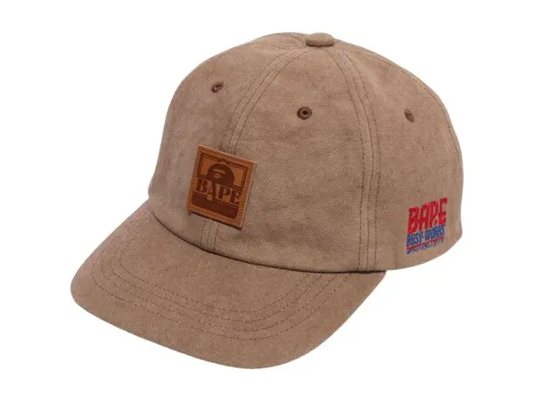 BAPE Washed Canvas Cap - Beige