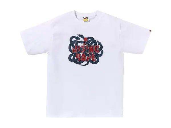 A BATHING APE Year Of Snake Tee Shirt - White