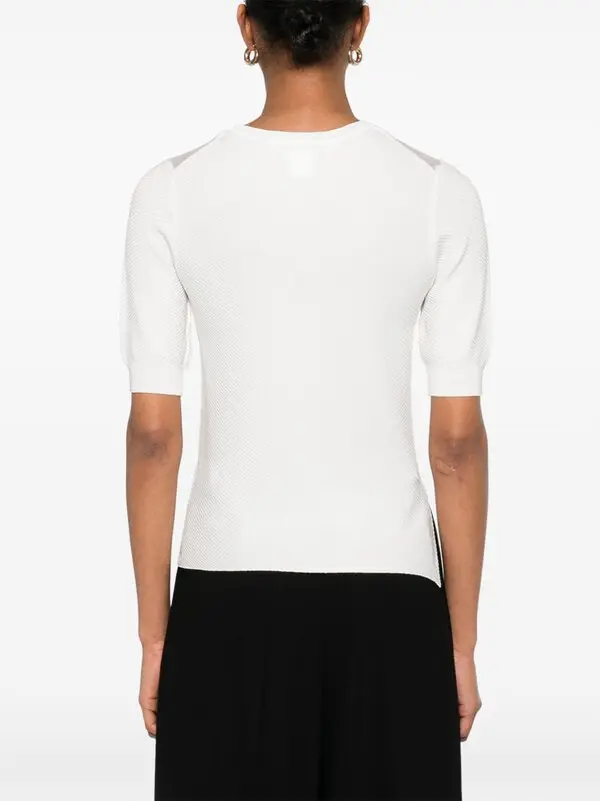 Dkny Sheer-panel T-shirt