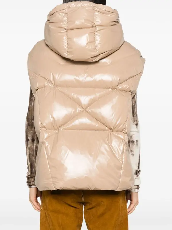 Khrisjoy Quilted Gilet - Neutrals