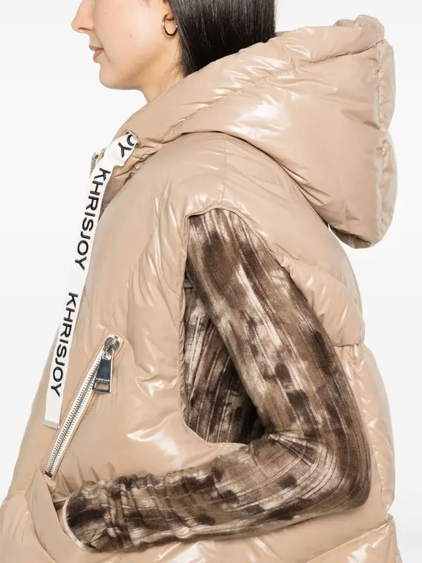 Khrisjoy Quilted Gilet - Neutrals