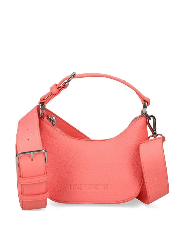 Moschino Giant Logo Shoulder Bag - Red