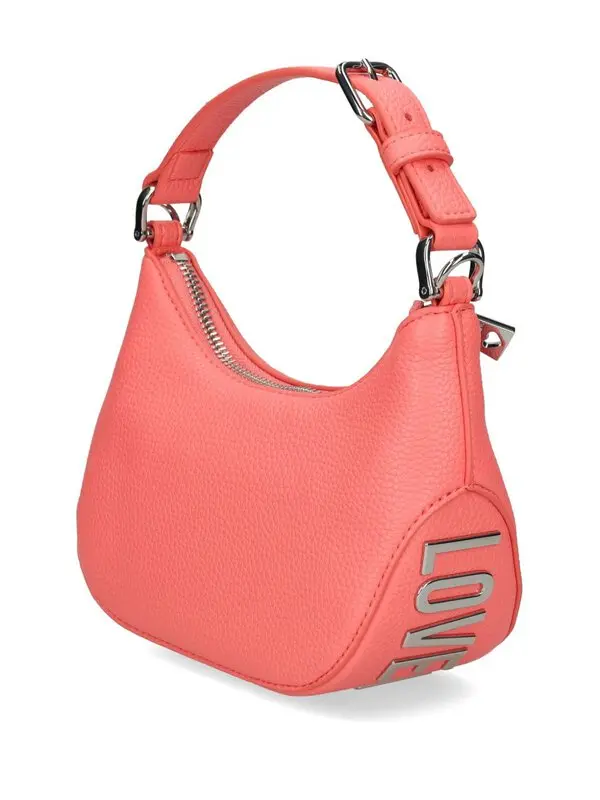 Moschino Giant Logo Shoulder Bag - Red