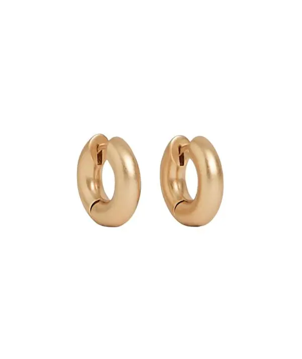 REISS Olivia Huggie Earrings - Gold