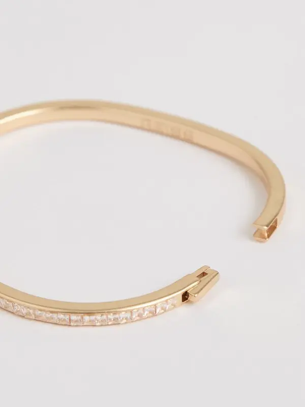 REISS Myles Hinged Crystal Cuff
