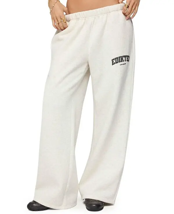 EDIKTED La Sweatpants - Gray-melange