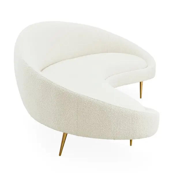 Jonathan Adler Ether Curved Sofa