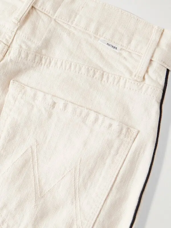 MOTHER The Half Pipe High-rise Barrel-leg Jeans