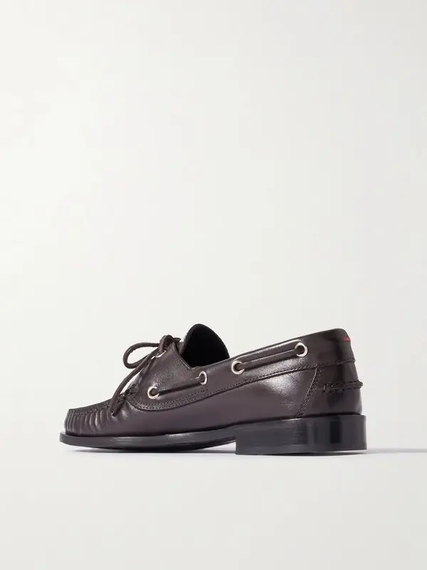 AeydĒ Harris Leather Loafers - Brown