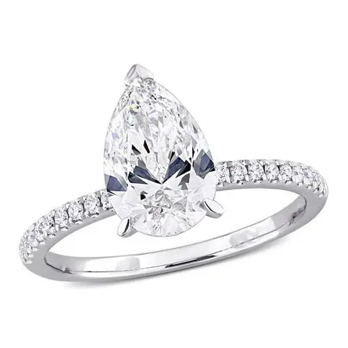 JULIANNA B. 2-1/6 Ctw Lab-grown Diamond Ring 14k - White Gold