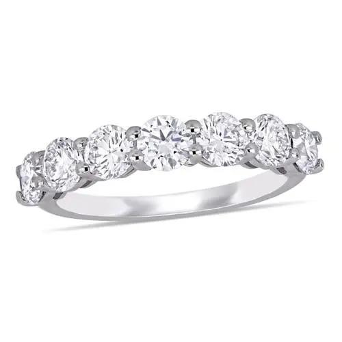 JULIANNA B. 14k 1-3/4 Ctw Lab-grown Diamond Band - White Gold