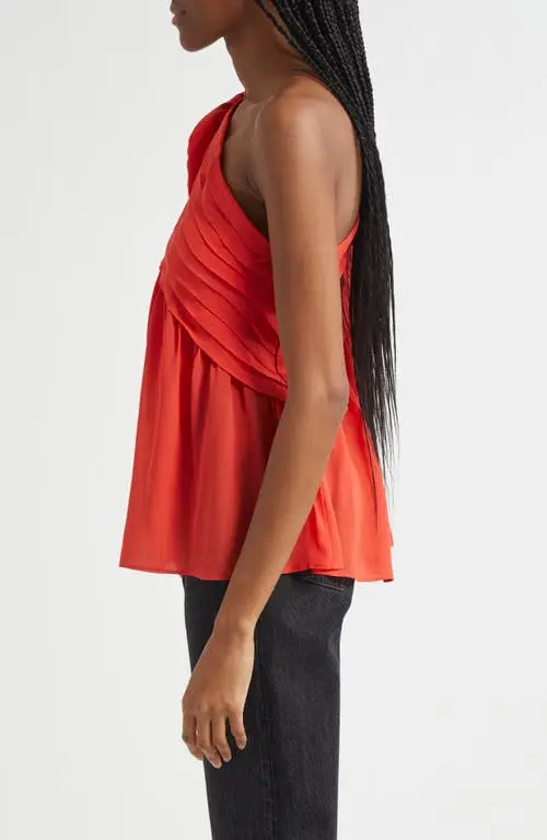 Farm Rio Rose One-shoulder Top