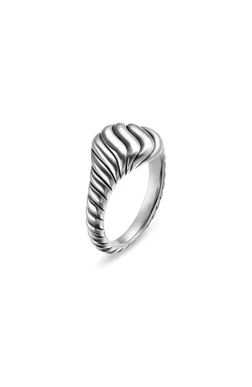 David Yurman Sculpted Cable Pinky Ring