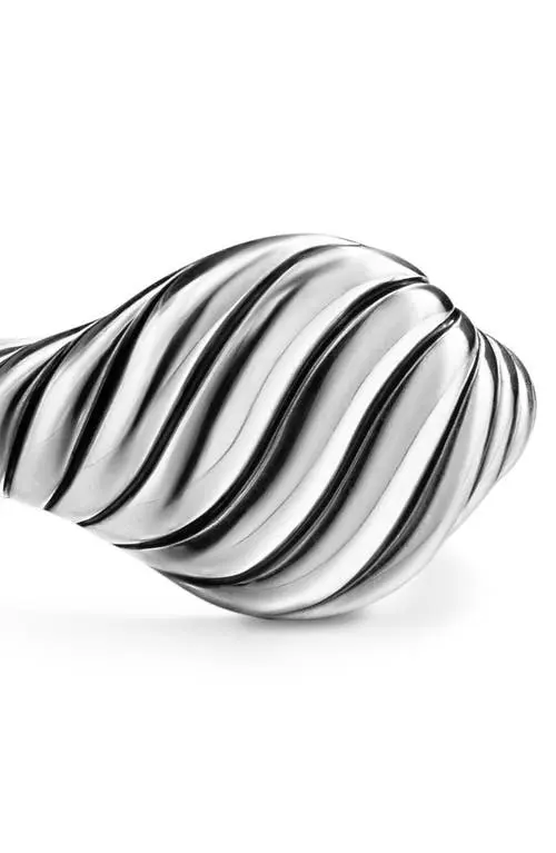 David Yurman Sculpted Cable Pinky Ring