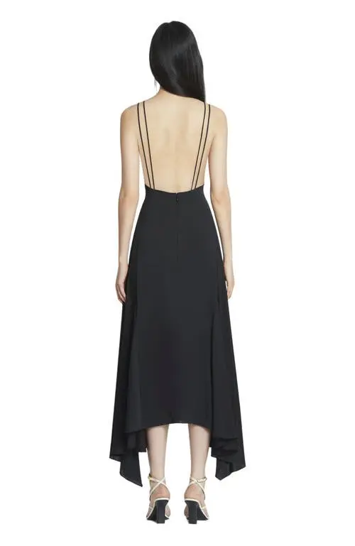 Lanvin Silk Bowling Dress In Black - 50% Off | Editorialist