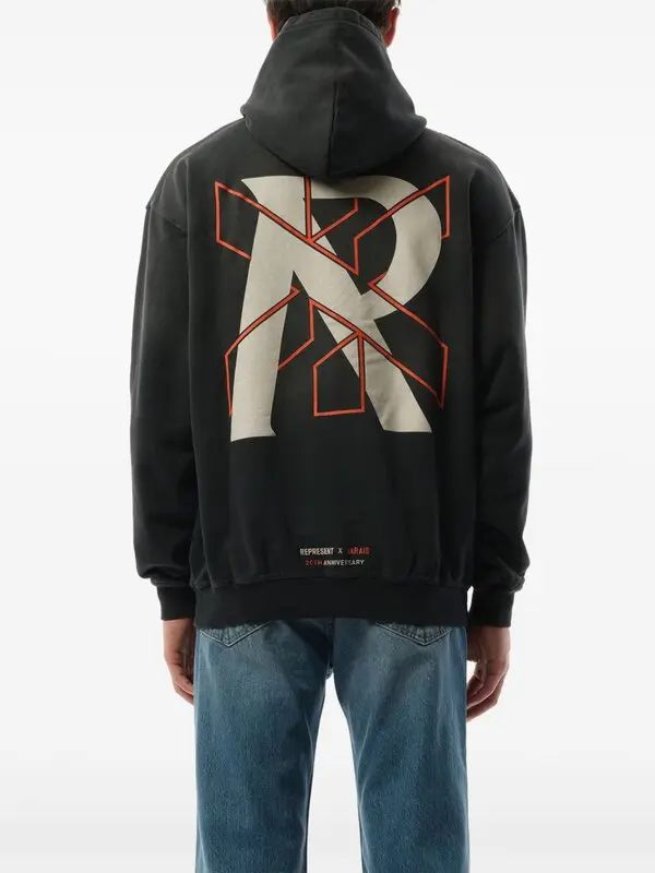 REPRESENT X Marais Logo-print Hoodie