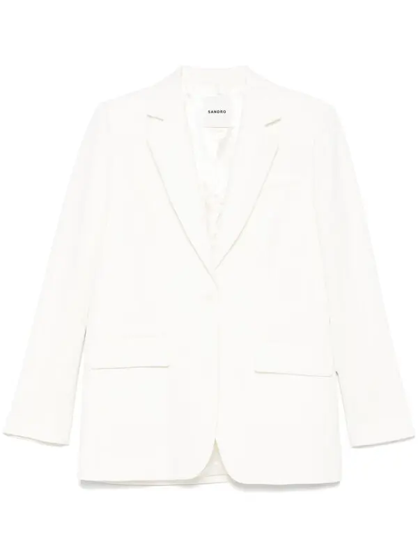 Sandro Sequin-embellished Blazer - Neutrals