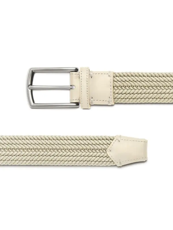 Zegna Braided Belt - Neutrals