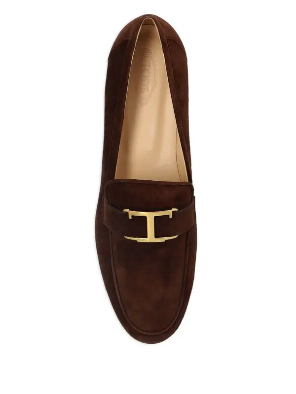 TOD'S Leather Loafers - Brown
