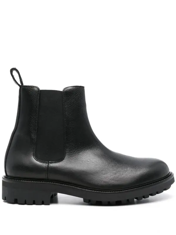 Calvin Klein Leather Chelsea Boots