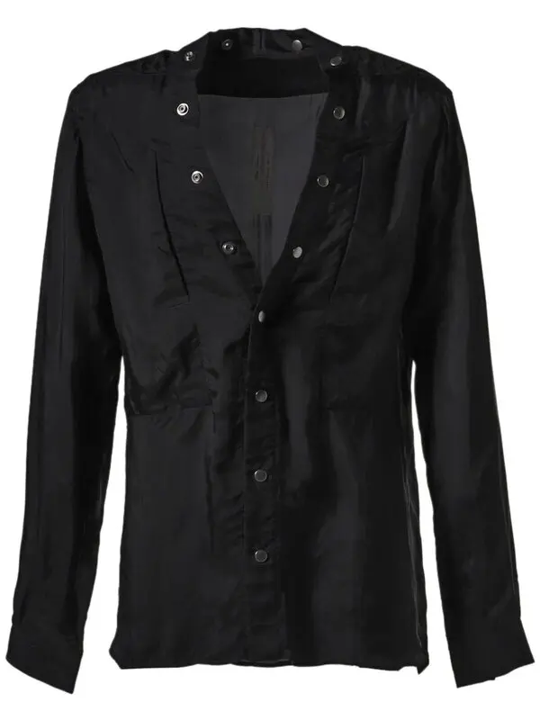 Rick Owens Larry Shirt - Black