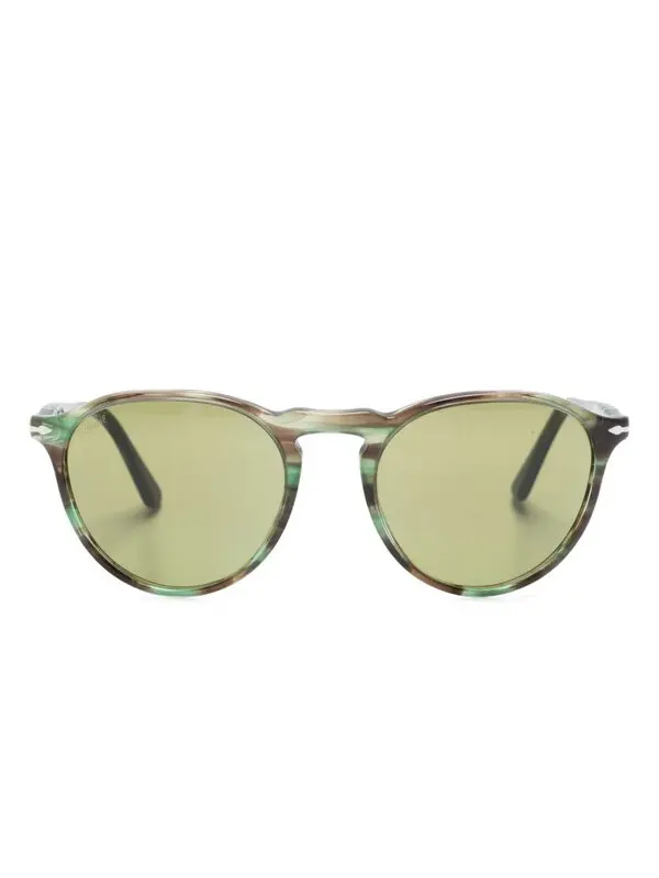 Persol Po3286s Pantos-frame Sunglasses - Green