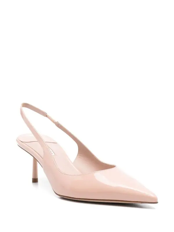 LE SILLA 55mm Bella Slingback Pumps - Neutrals