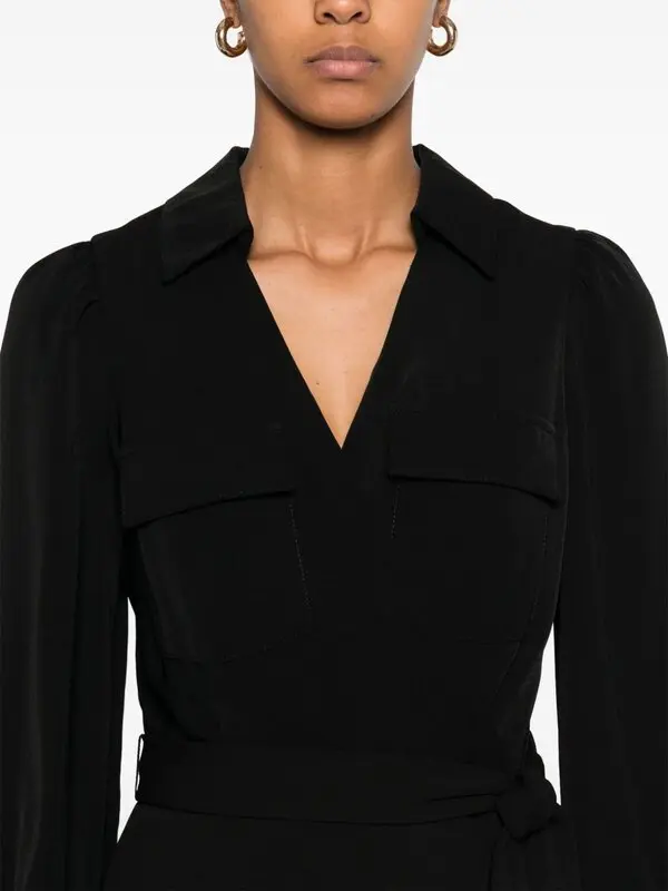 Dkny Bishop-sleeves Jumpsuit