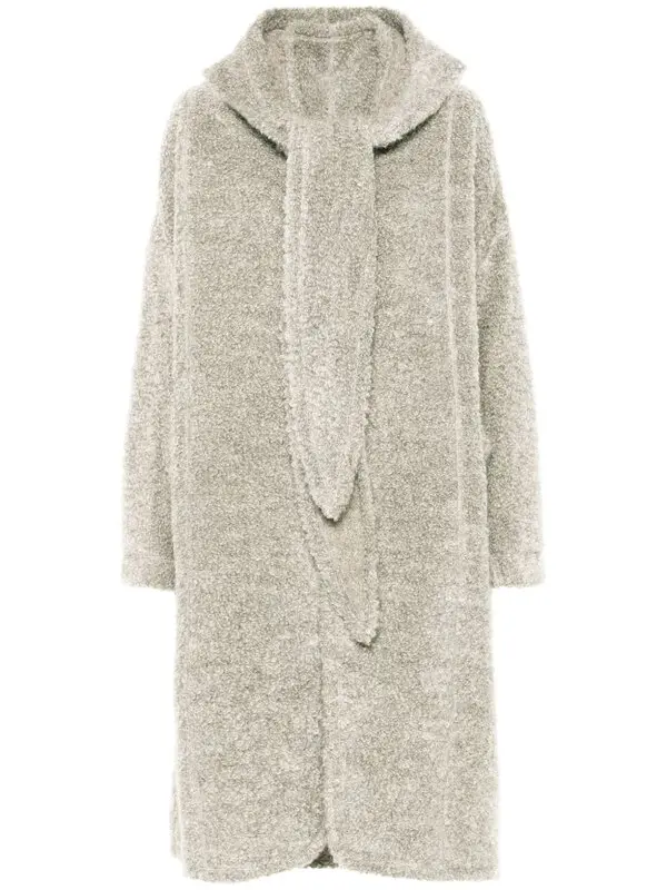Issey Miyake Wool Loop Warn Coat