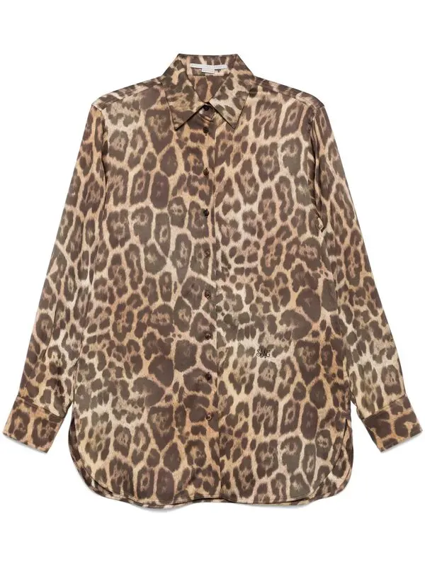 Stella McCartney Leopard-print Shirt