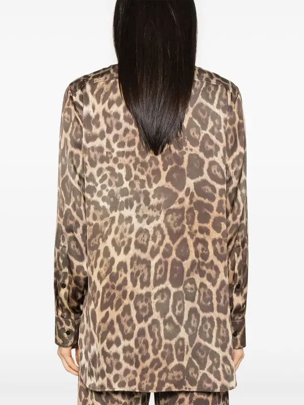 Stella McCartney Leopard-print Shirt