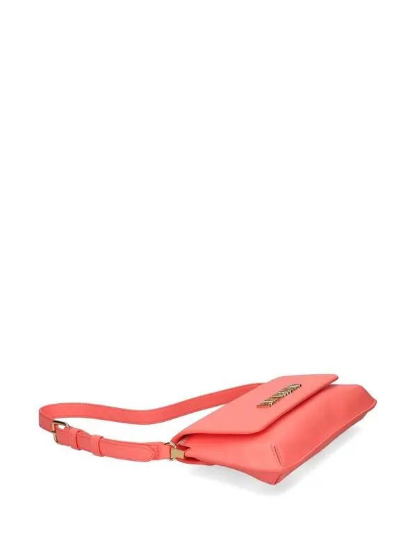 Moschino Logo-lettering Shoulder Bag - Red