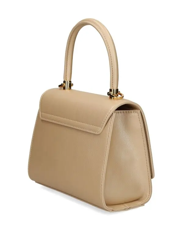 Moschino Logo-lettering Tote - Gold