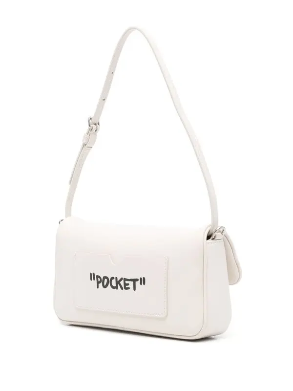 Off-White Jitney 0.7 Quote Clutch