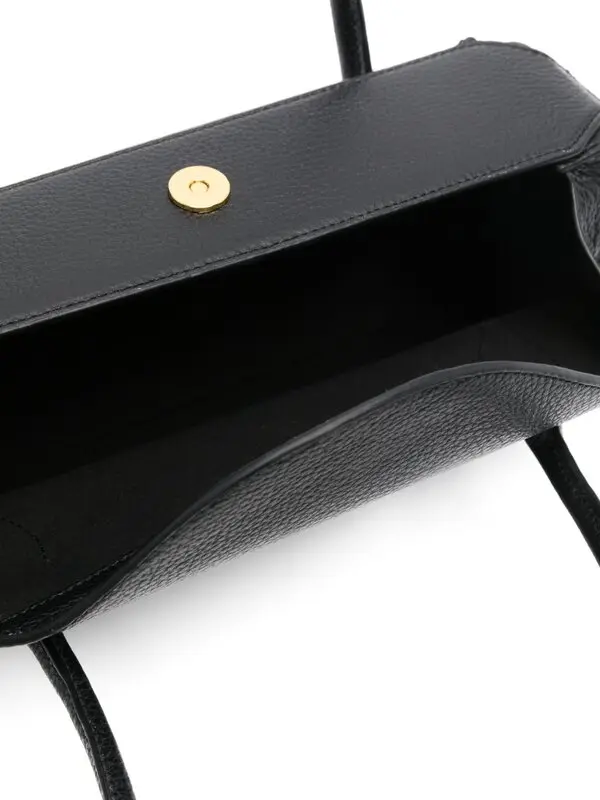 Yuzefi Oyster Shoulder Bag - Black