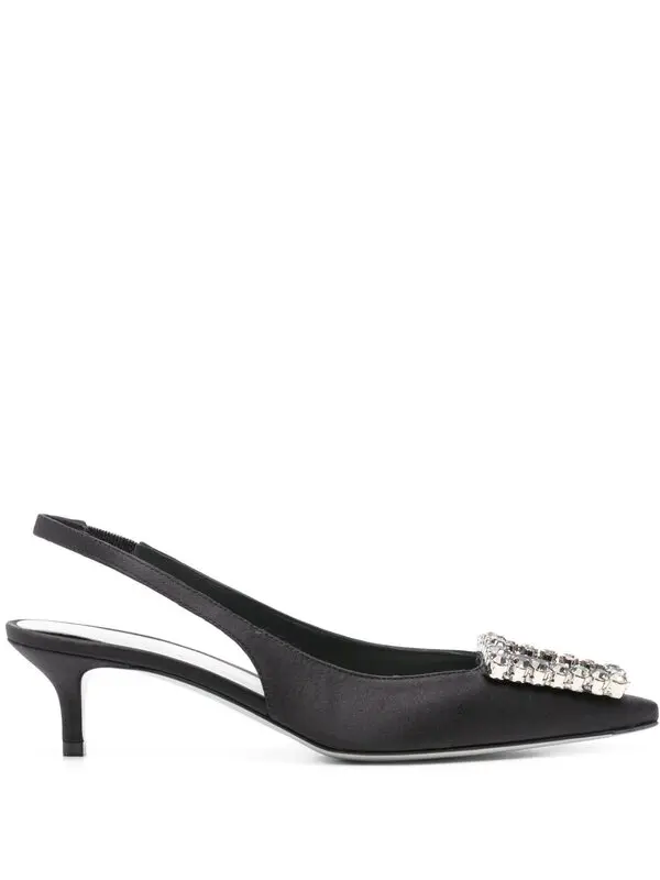 Roberto Festa 50mm Futura Slingback Pumps - Black