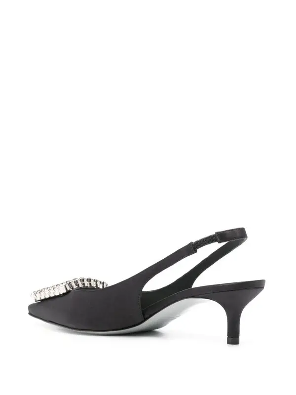 Roberto Festa 50mm Futura Slingback Pumps - Black