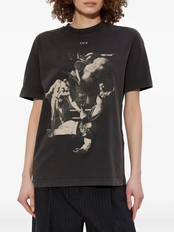 Off-White Graphic Print T-shirt