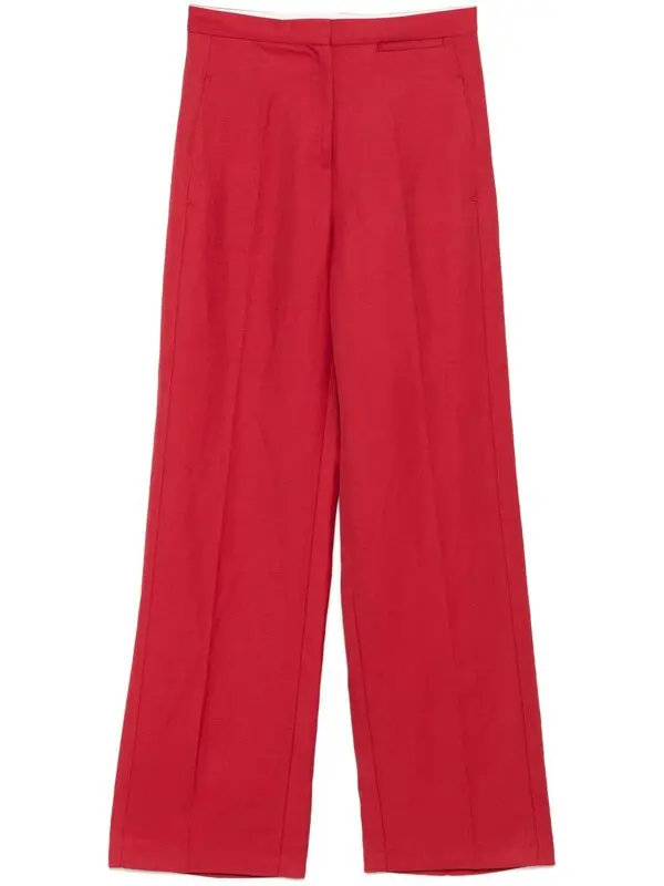 Loulou De Saison Primo Trousers - Red