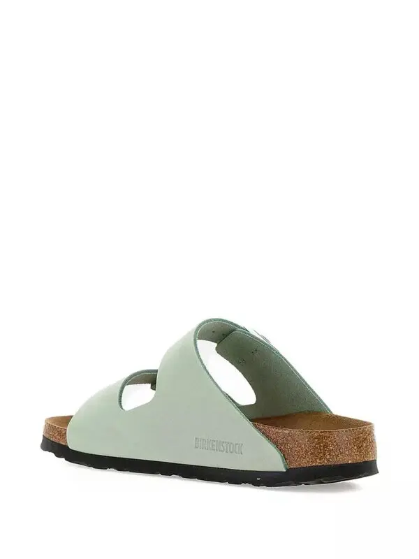 BIRKENSTOCK Arizona Buckled Slides - Green