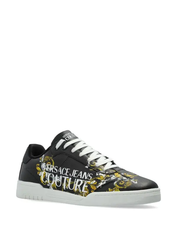 Versace Logo-embroidered Sneakers
