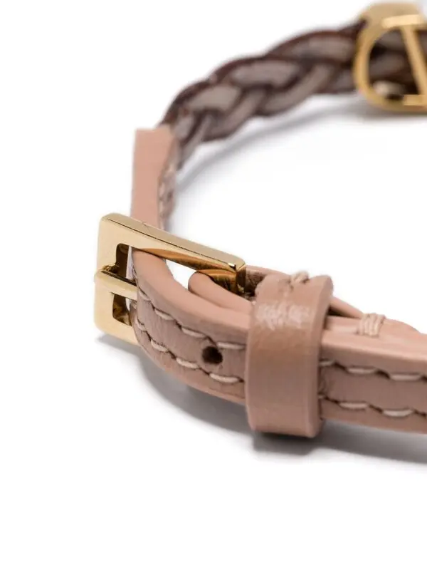 Valentino Garavani V-logo Signature Bracelet - Pink