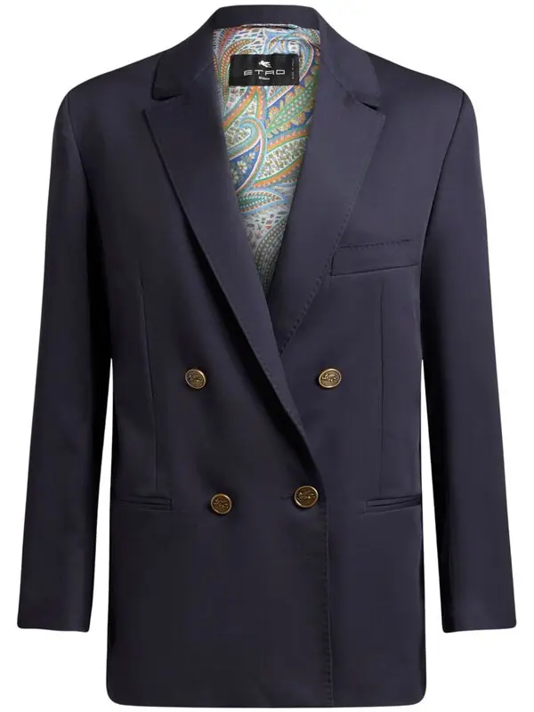 Etro Double-breasted Blazer