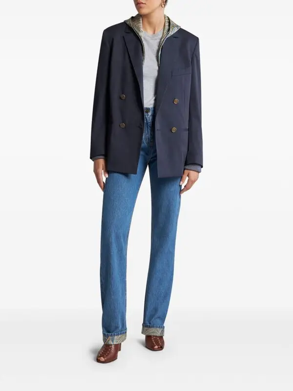 Etro Double-breasted Blazer