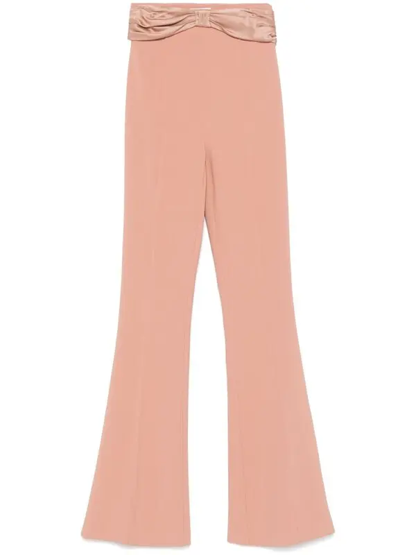 Elisabetta Franchi Bow-detailed Trousers