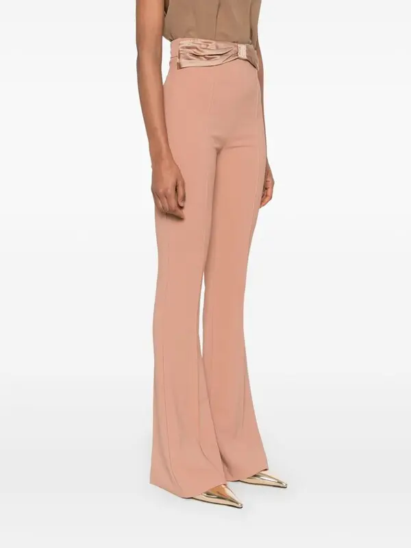 Elisabetta Franchi Bow-detailed Trousers