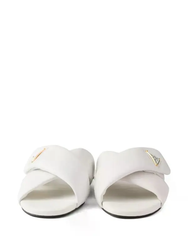Prada Padded Nappa-leather Sandals