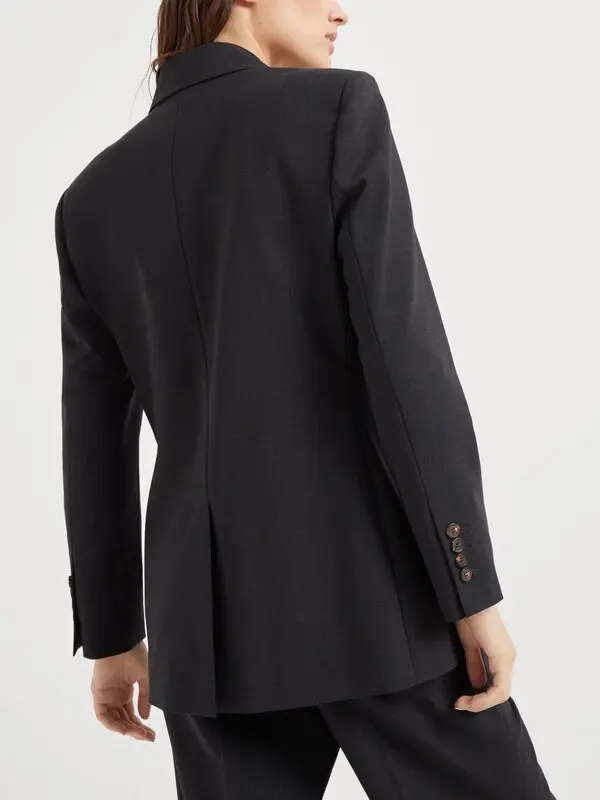 Brunello Cucinelli Double-breasted Blazer - Grey