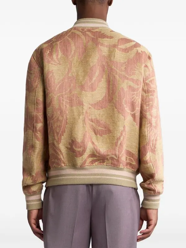 Etro Linen Bomber Jacket