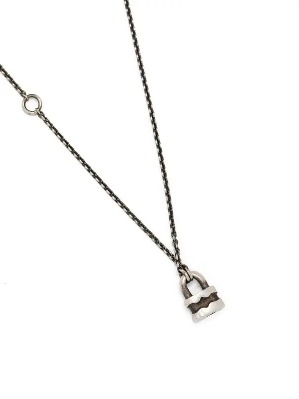 Werkstatt:München Mini Lock Pendant Necklace